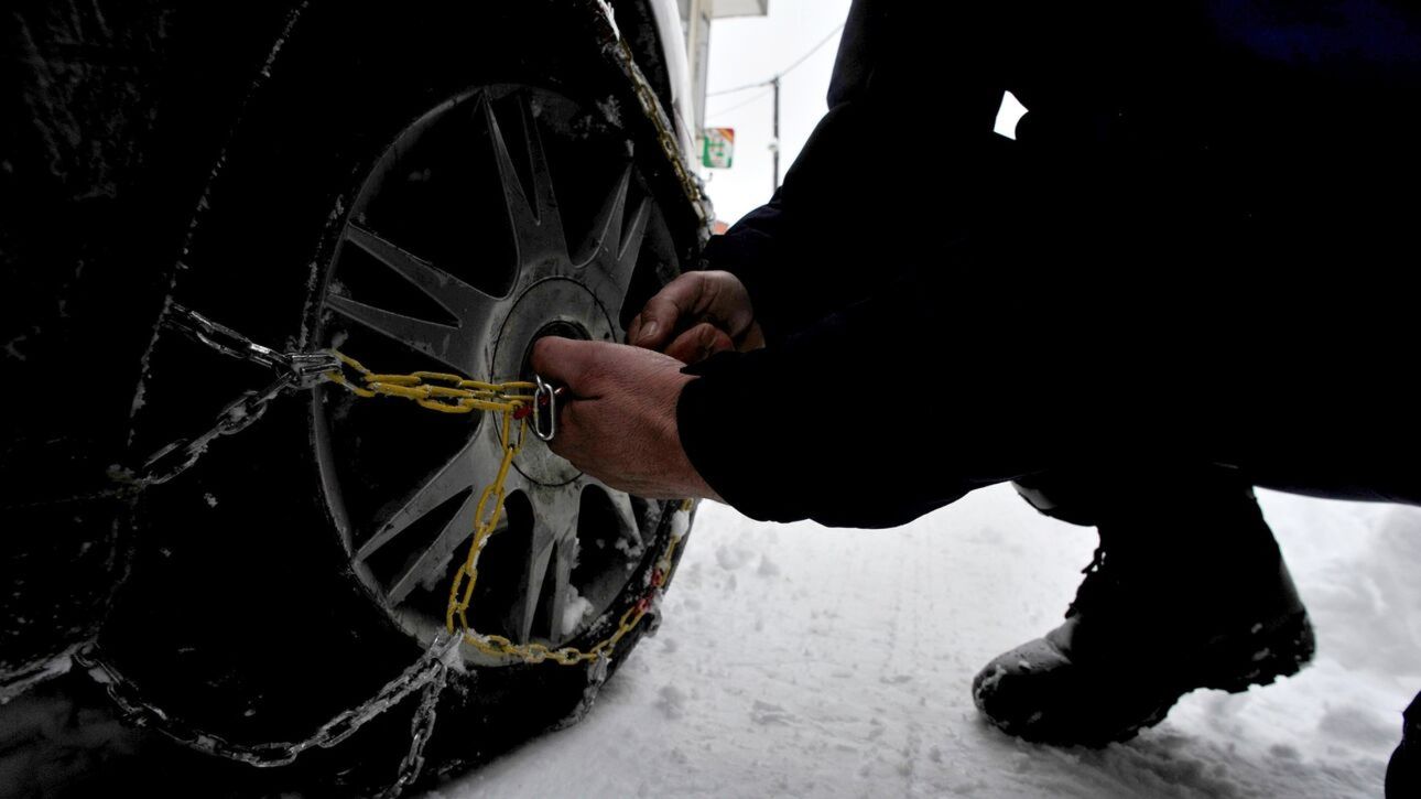 Βόρεια Ελλάδα: Πού χρειάζονται αντιολισθητικές αλυσίδες - CNN.gr