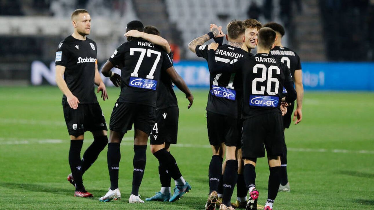 ΠΑΟΚ - Ιωνικός 6-0: Στο «πόδι» η Τούμπα με σπουδαίους Νάρεϊ και ...