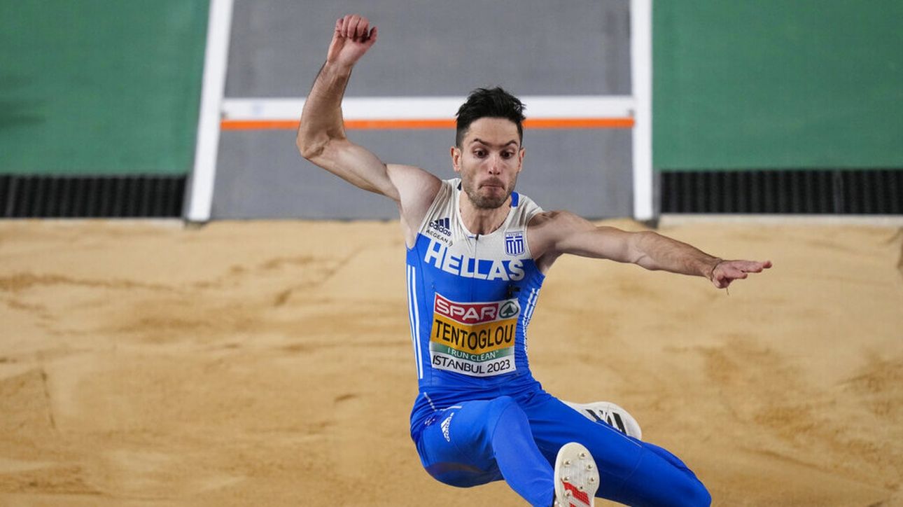 «Πέταξε» ο Mίλτος Τεντόγλου στην πρώτη προσπάθεια στον τελικό μήκους ...