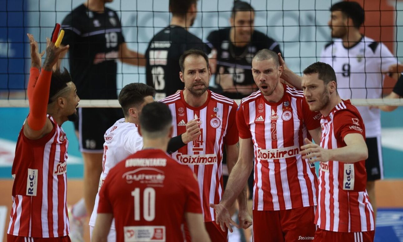 Volley League: Πρωταθλητής Ελλάδας ο Ολυμπιακός με 3-0 σετ τον ΠΑΟΚ ...