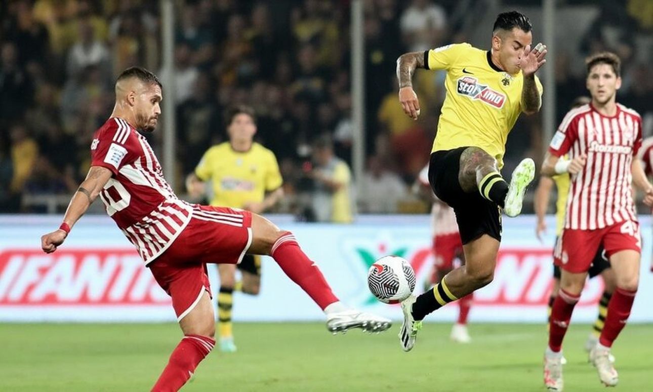 ΑΕΚ-Ολυμπιακός 1-1: Μοιράστηκαν γκολ και βαθμούς στη Νέα Φιλαδέλφεια ...