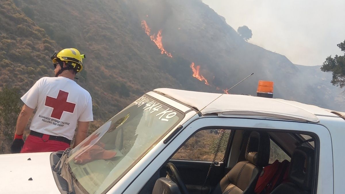 Ο Ελληνικός Ερυθρός Σταυρός στην πρώτη γραμμή προσφοράς στη μεγάλη ...