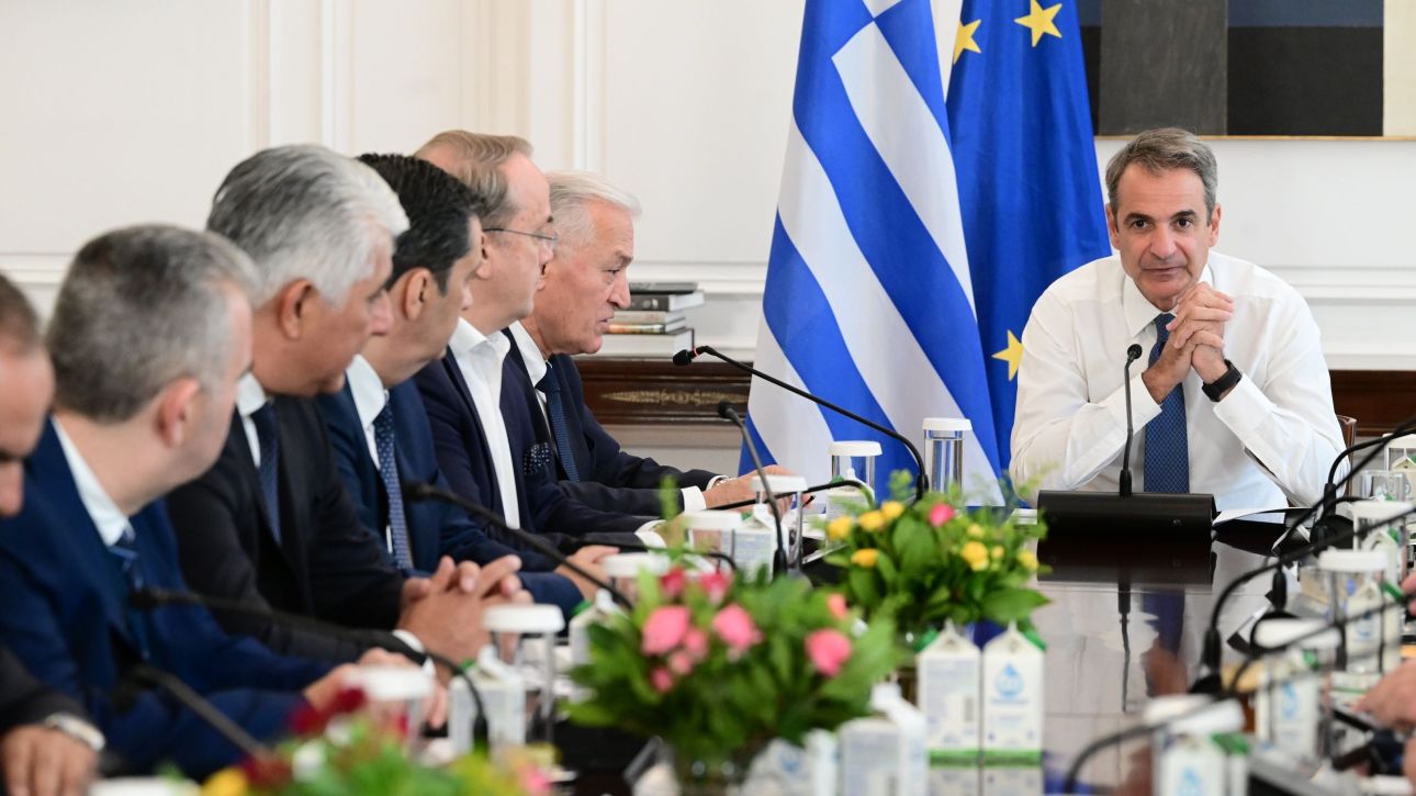 Συνάντηση Μητσοτάκη με ΚΕΔΕ: Δεσμεύτηκε για στήριξη της Τοπικής ...